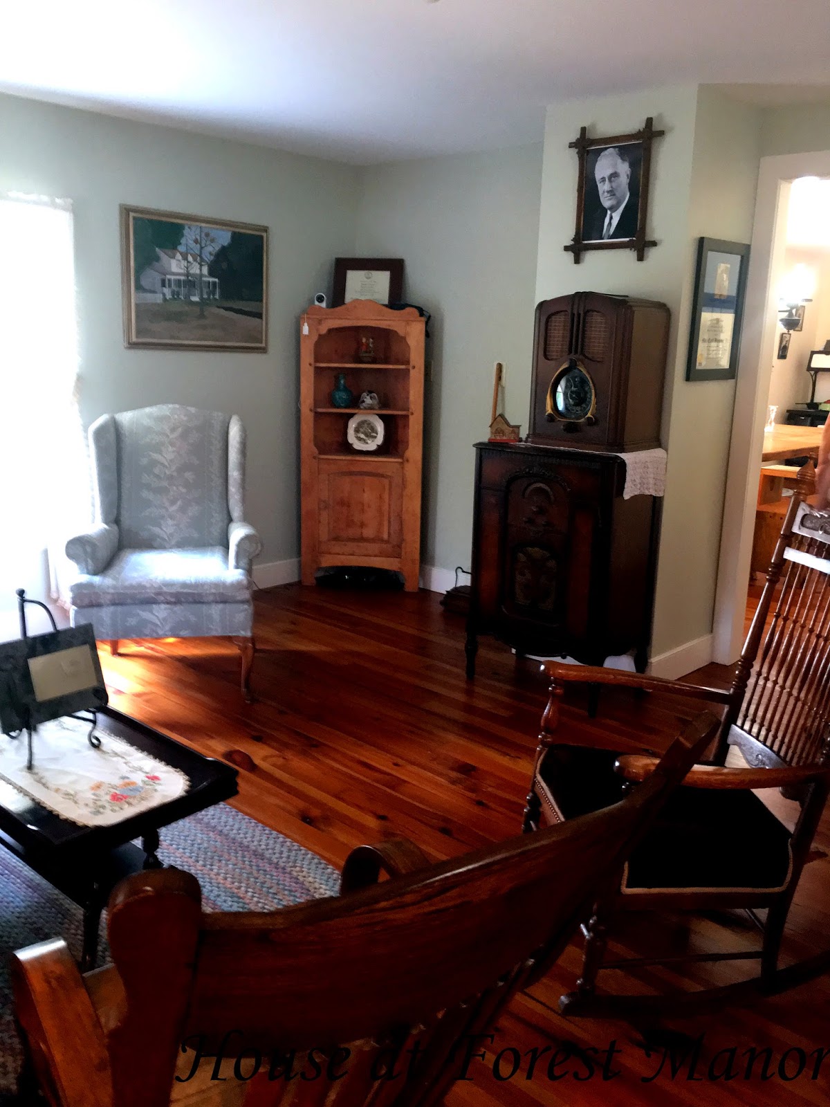 House at Forest Manor: The Waltons House (Earl Hamner, Jr. Homeplace)