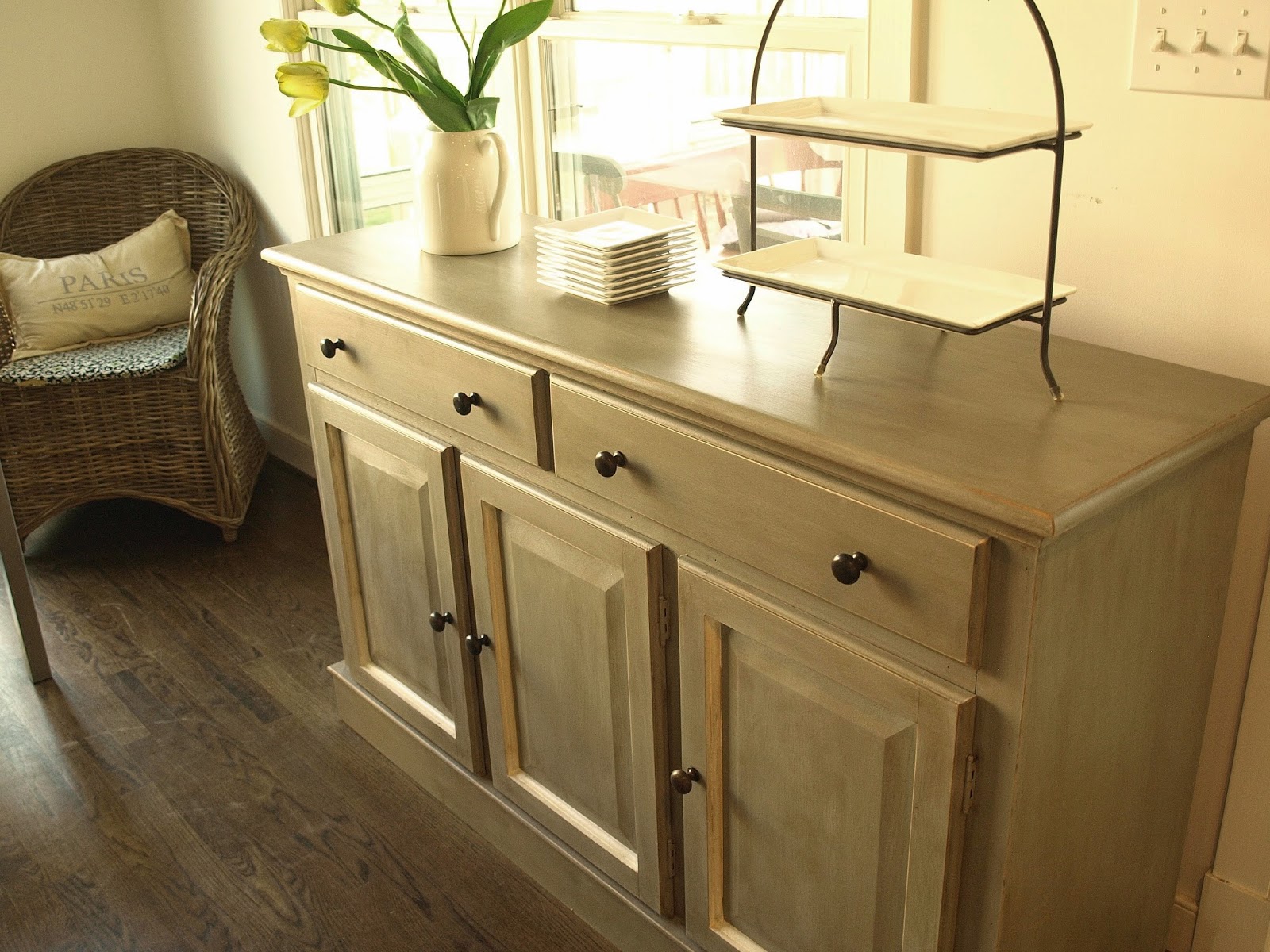 Ashley Buffet in French Linen