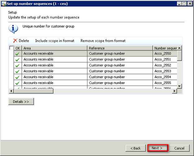 Dynamics Ax Technical : Number sequence using x++ ax 2012 r3