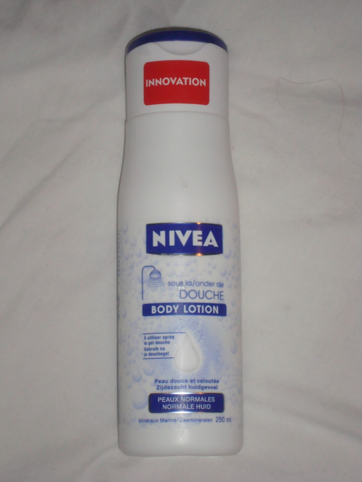Miss Olivia: Review: onder de douche body lotion van Nivea