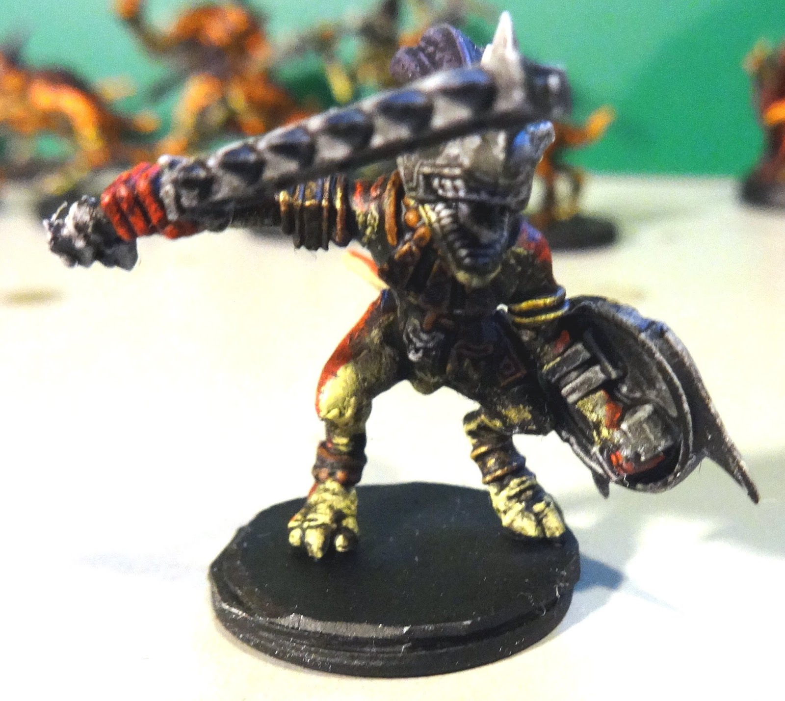 Skinks, etc., as 1/72 scale lizardmen - Show Off - Reaper Message Board