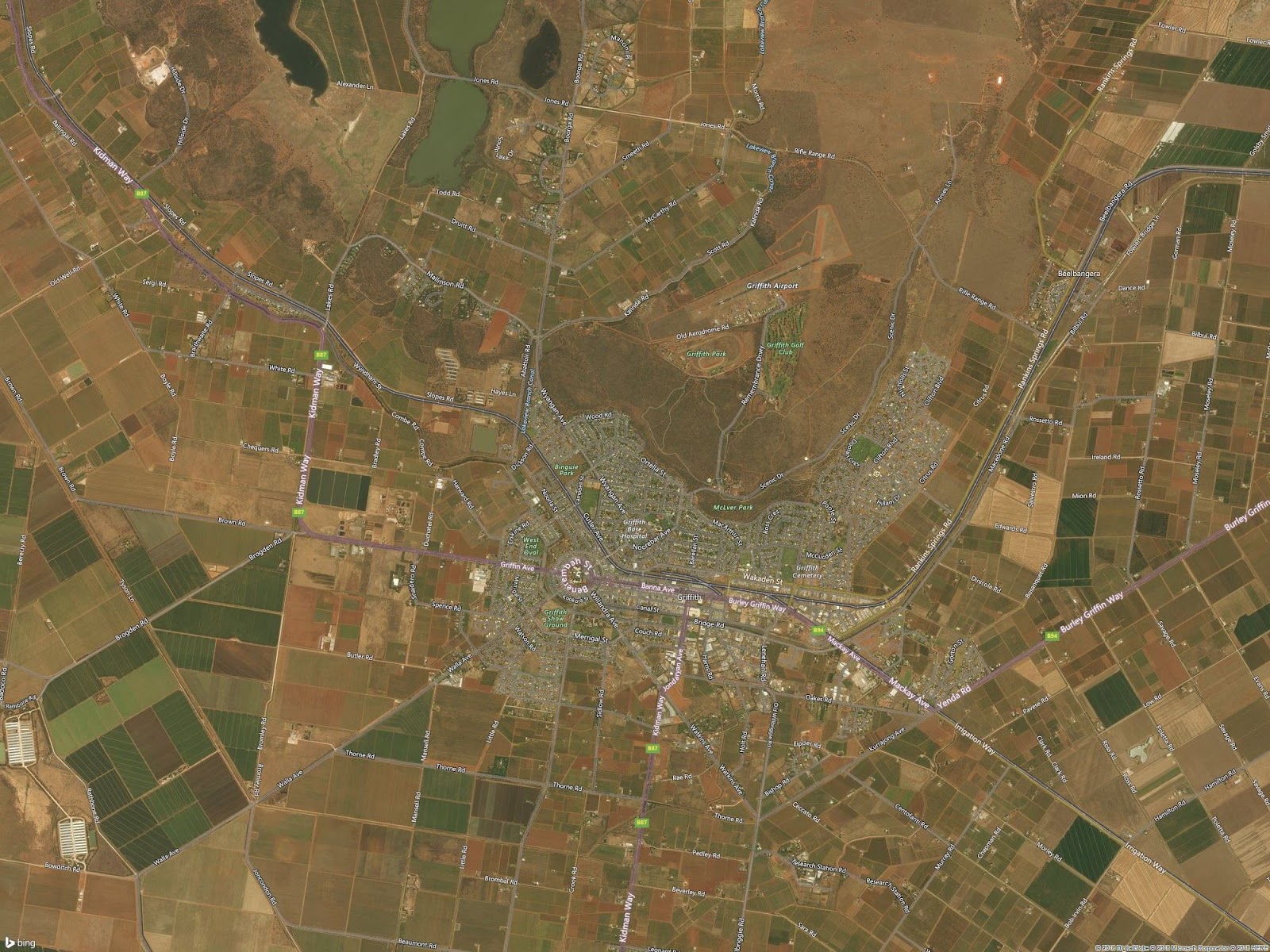 Griffith Map Free Download