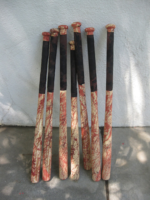 DAVE LOWE DESIGN the Blog: Making a Zombie Bashing Baseball Bat Prop ...
