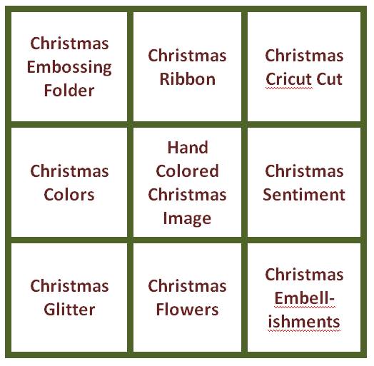Just ANutter paper crafter...: FCCB Christmas Bingo Blog Hop