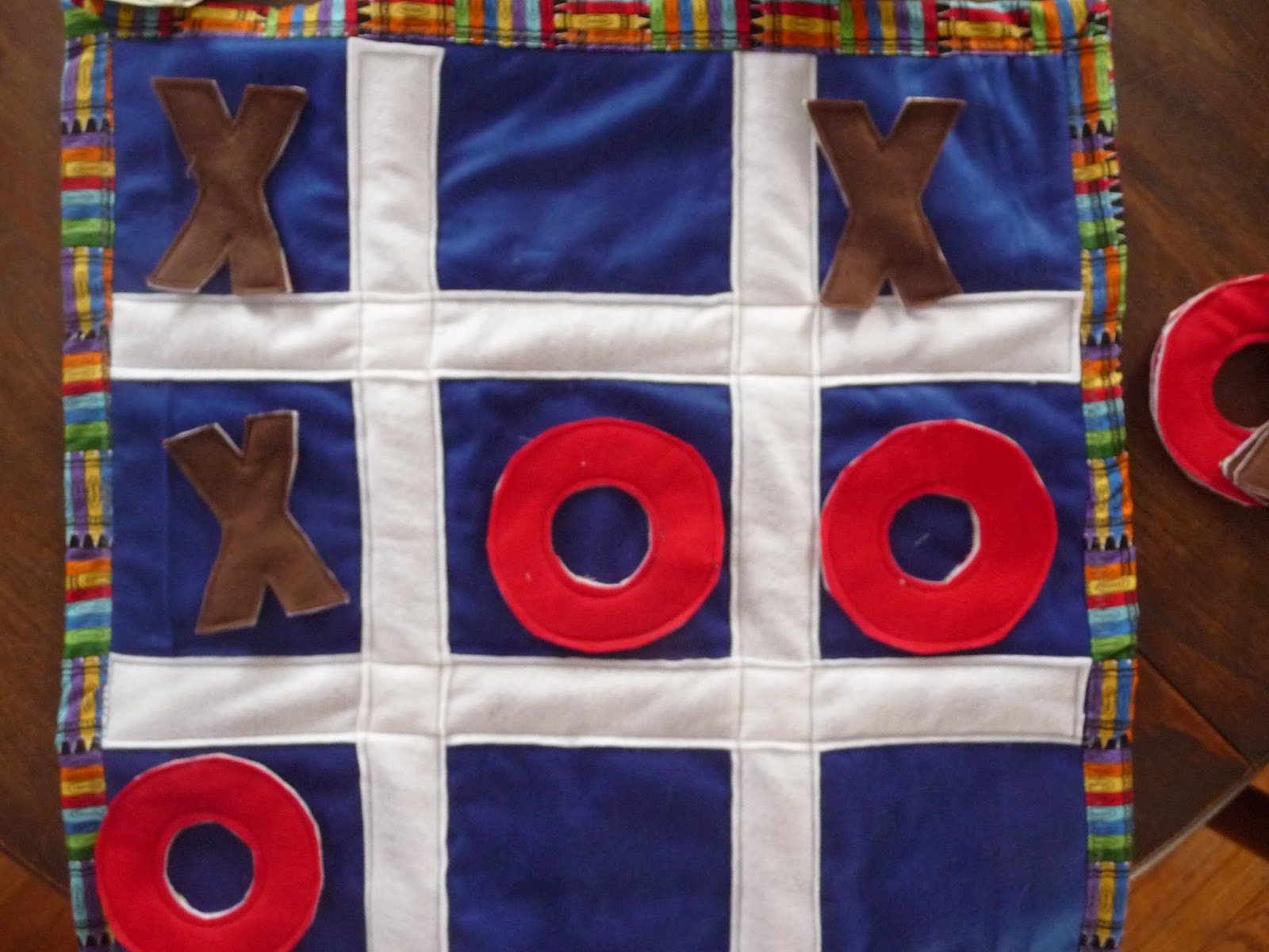 rhymes with smile: Homemade Christmas: Fabric Game