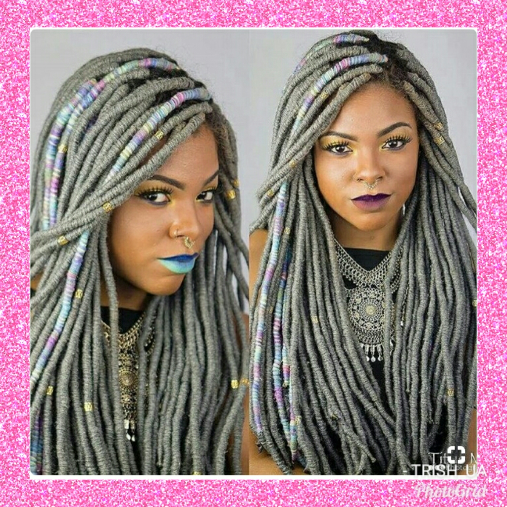 COLOURFUL FAUX LOCS