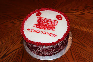 Heather Calvin Cakes: OU Boomer Sooner!!!