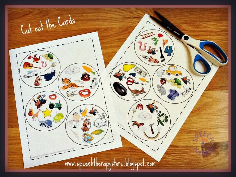 Speech Therapy: How to Play the Game Spot It!