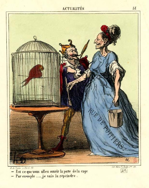 Spencer Alley: Honoré Daumier caricatures at the British Museum