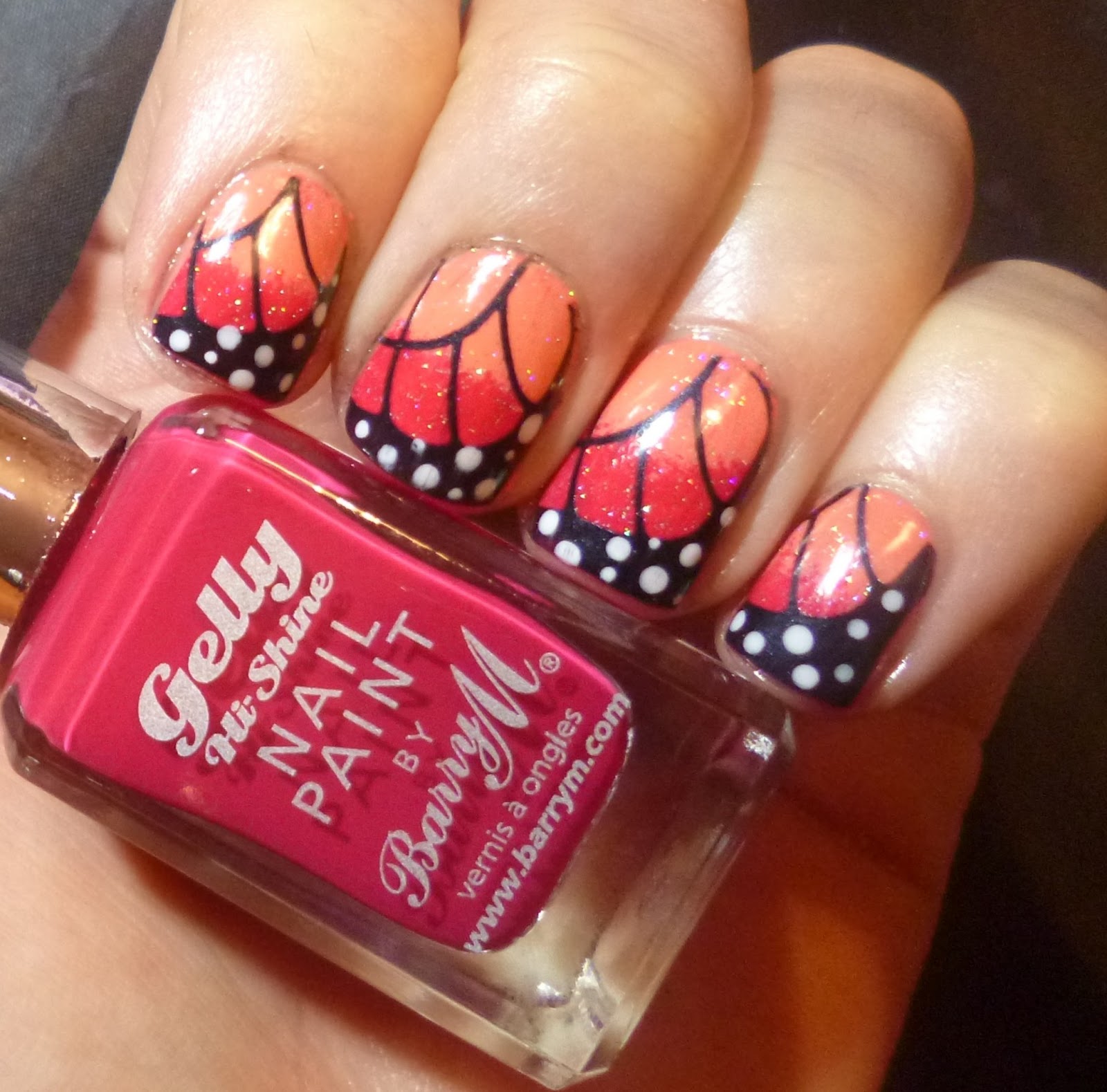 Lou is Perfectly Polished: Butterfly Wing nails