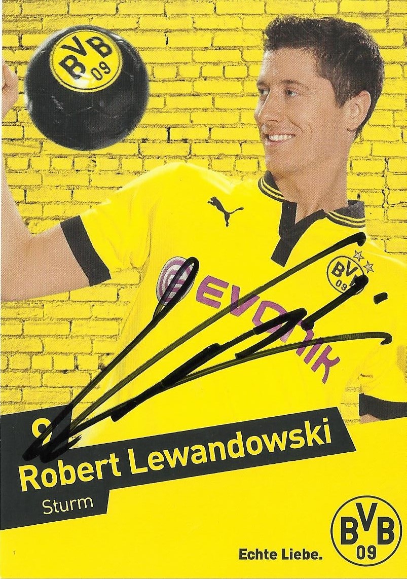 Autografy Afro: Robert Lewandowski