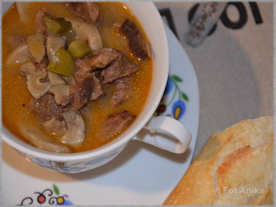 Domowa kuchnia Aniki: Boeuf Strogonow