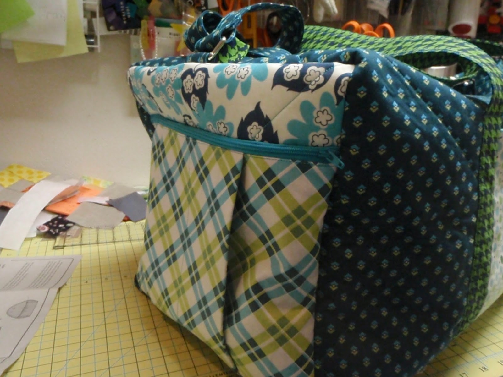 Spontaneous Threads: An overnight bag that turned into a weekender…..