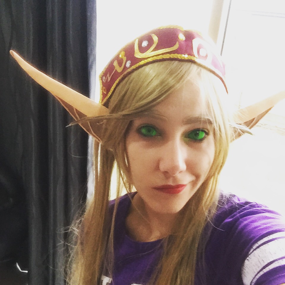Girl With A Crooked Smile: How to Make WoW: Blood Elf/Night Elf Eyebrows