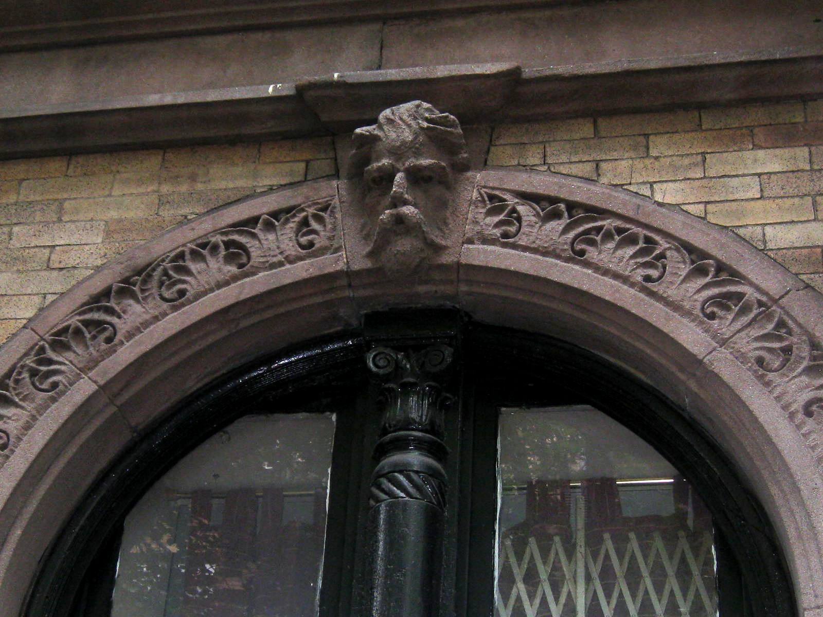 Daytonian in Manhattan: Chelsea's Portraits in Stone --Face-Carved ...