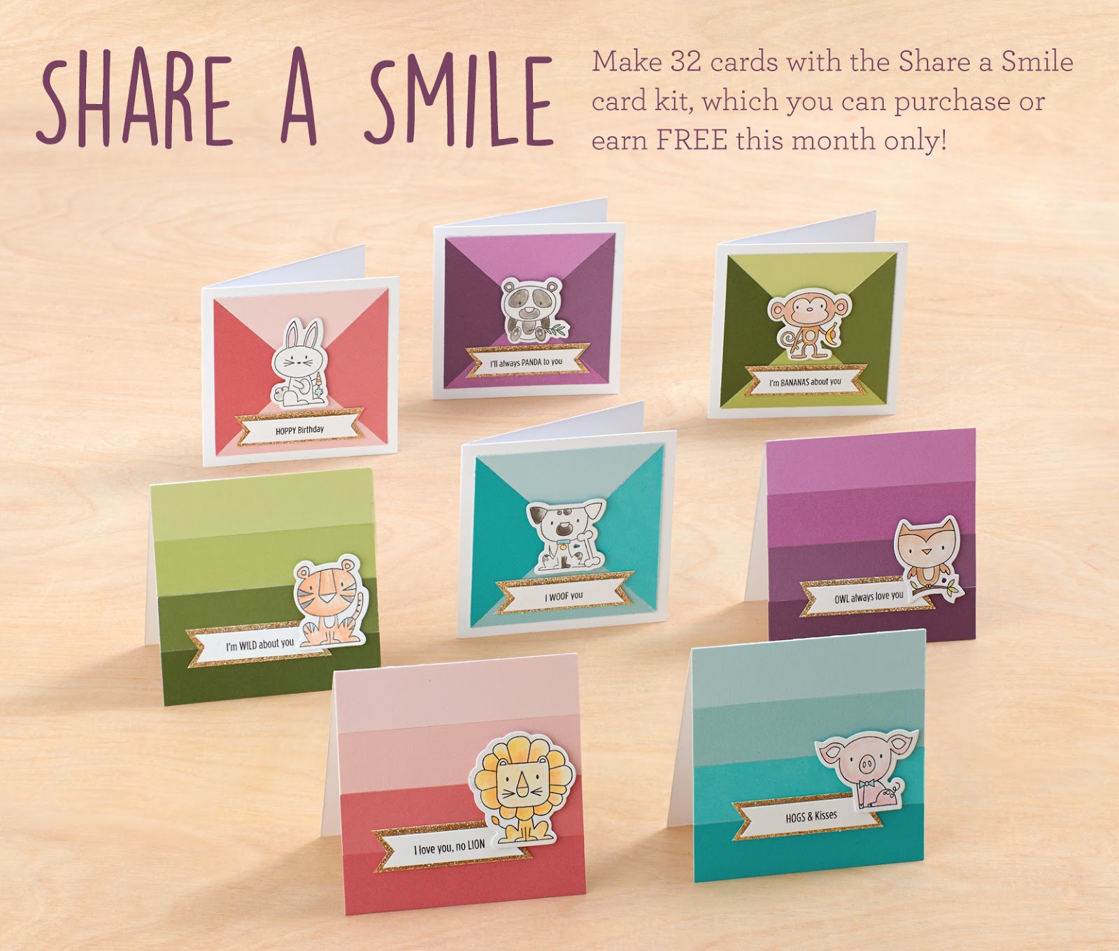 Krista's Crafty Corner: Share a Smile - Blog Hop
