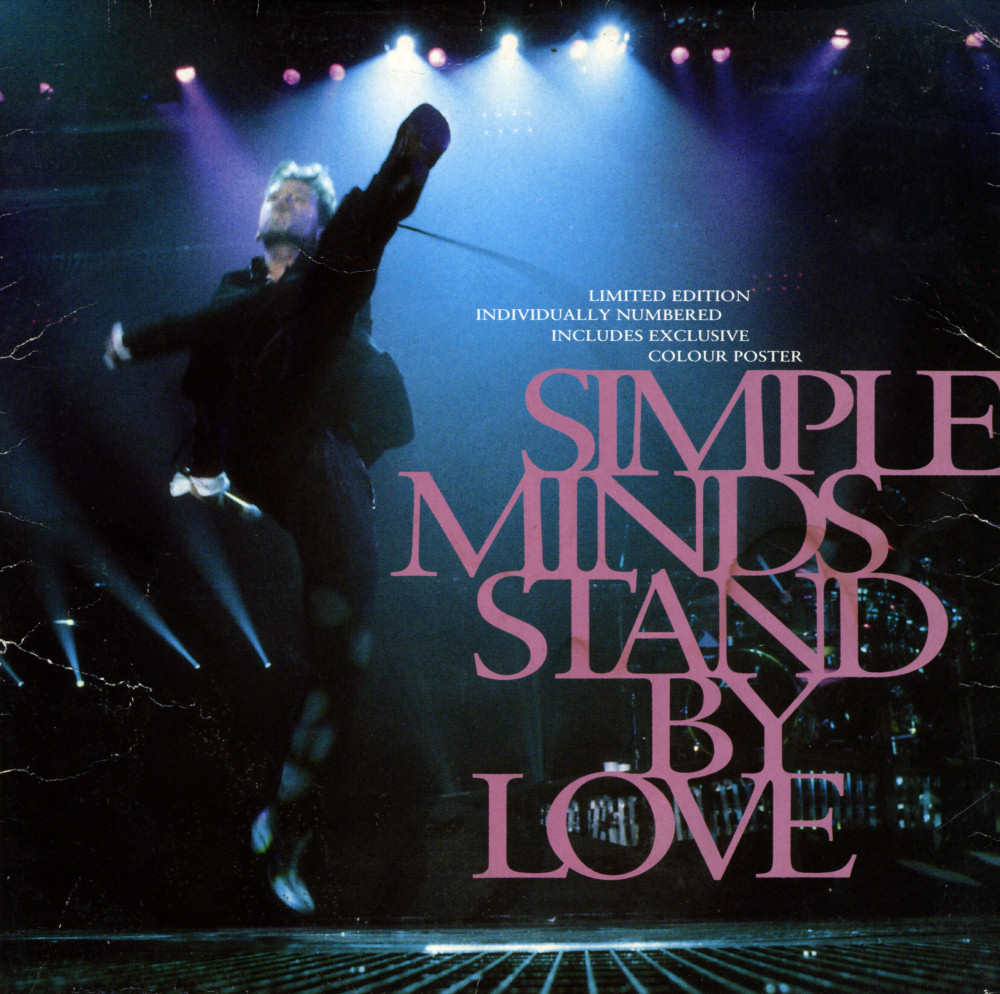 Music on vinyl: Stand by love - Simple Minds
