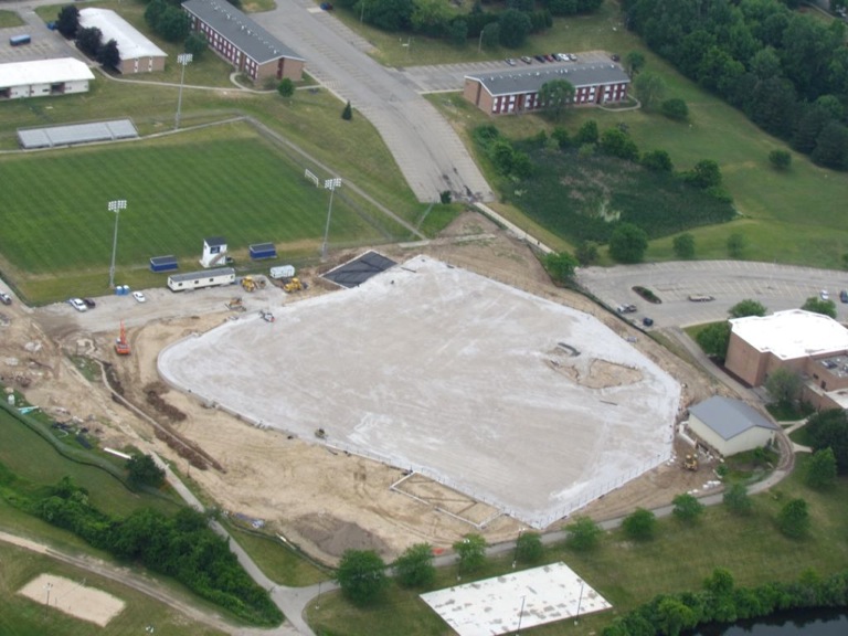 Cornerstone Rounding Third with the New Baseball Stadium - Latest Home ...