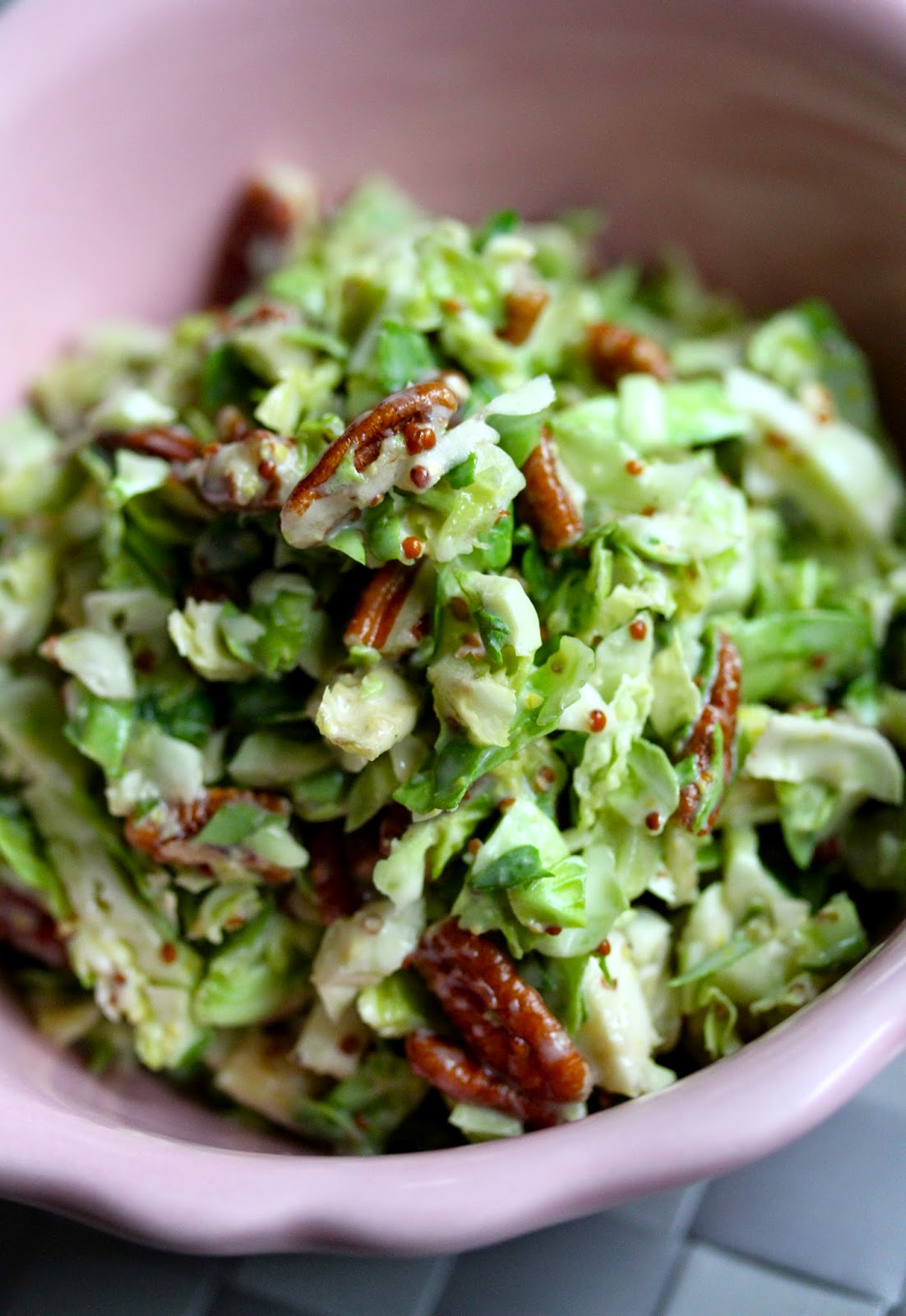 Smith's Vegan Kitchen: Brussels Sprout Slaw