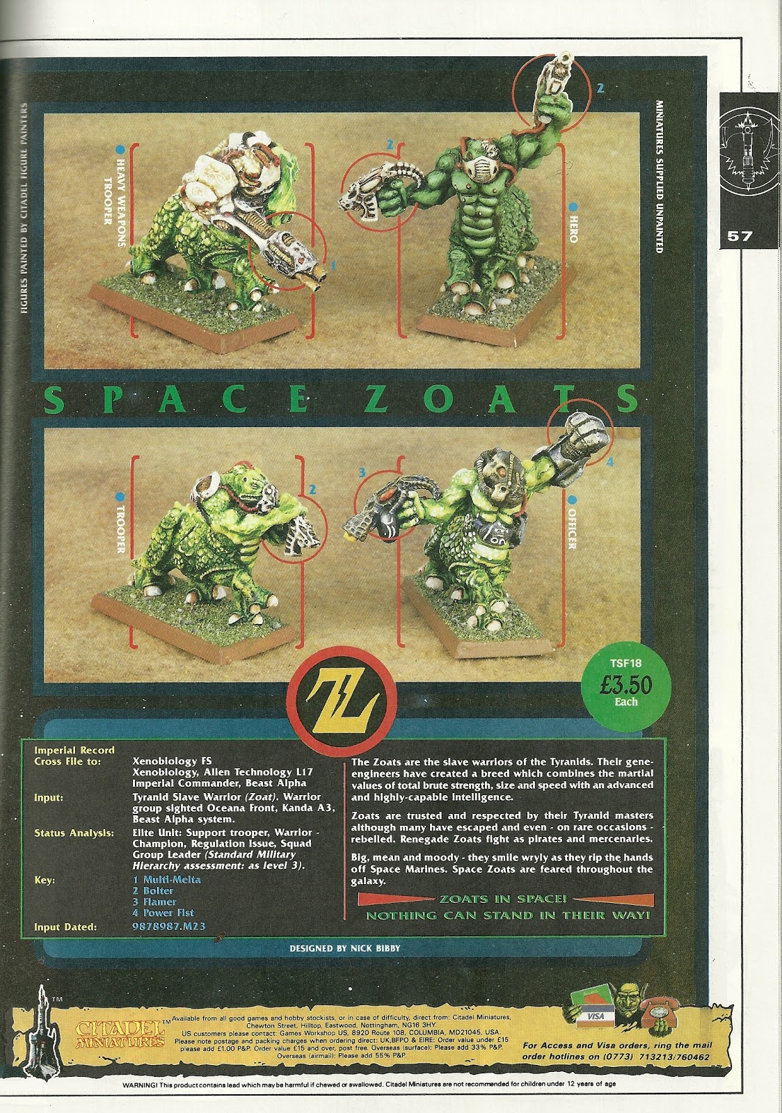 What was the earliest 40K fluff like? | SpaceBattles