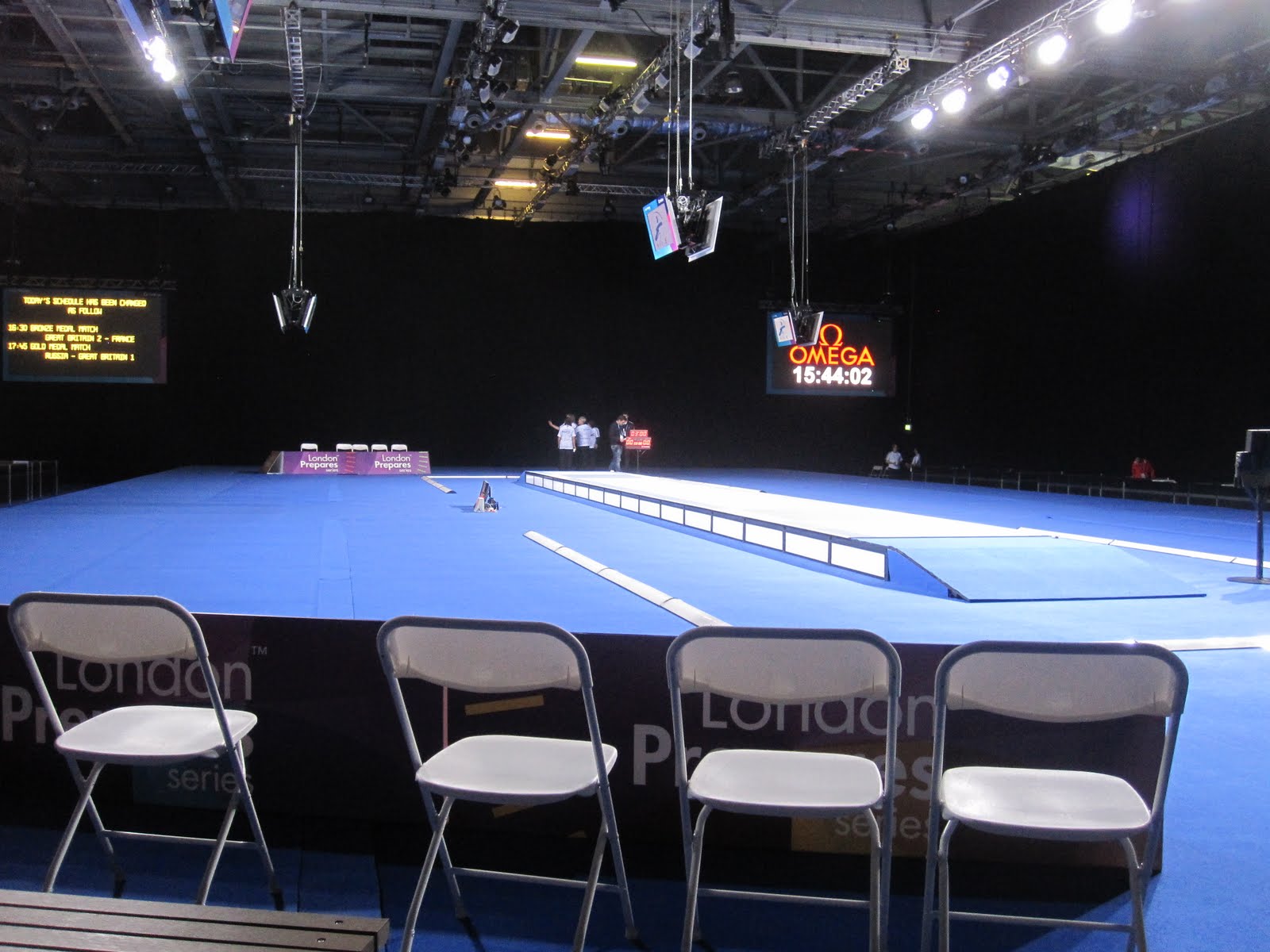 Claire Bennett: Olympic Test Event - Fencing