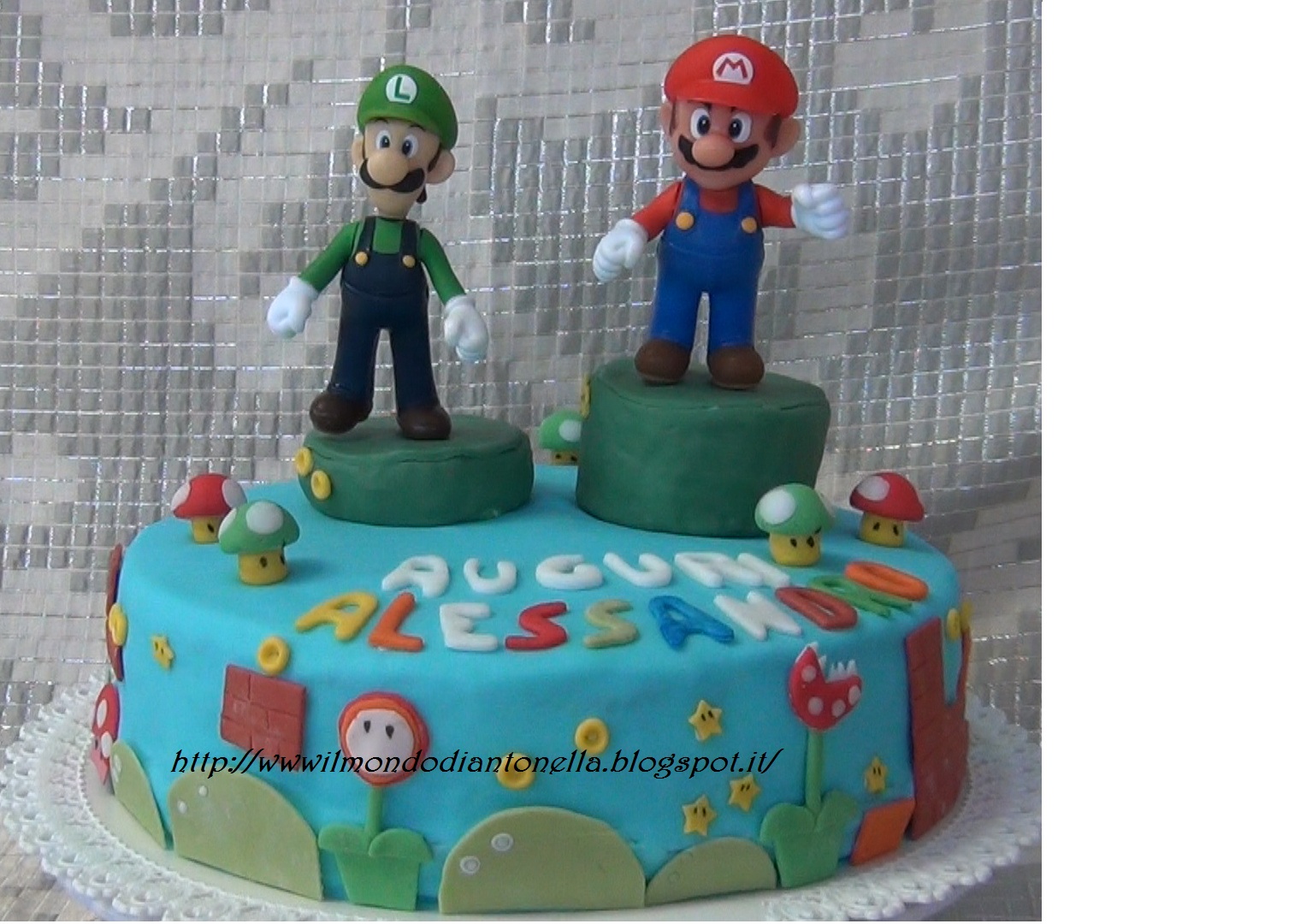 Il Bellissimo Mondo Di Antonella Decorating: Torta Super Mario , Super ...