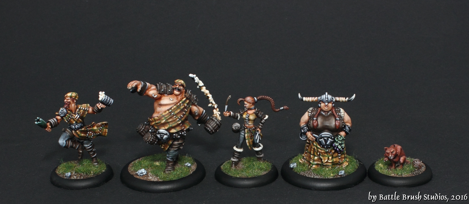 Battle Brush Studios: Showcase: Guild Ball Brewer's Guild Team