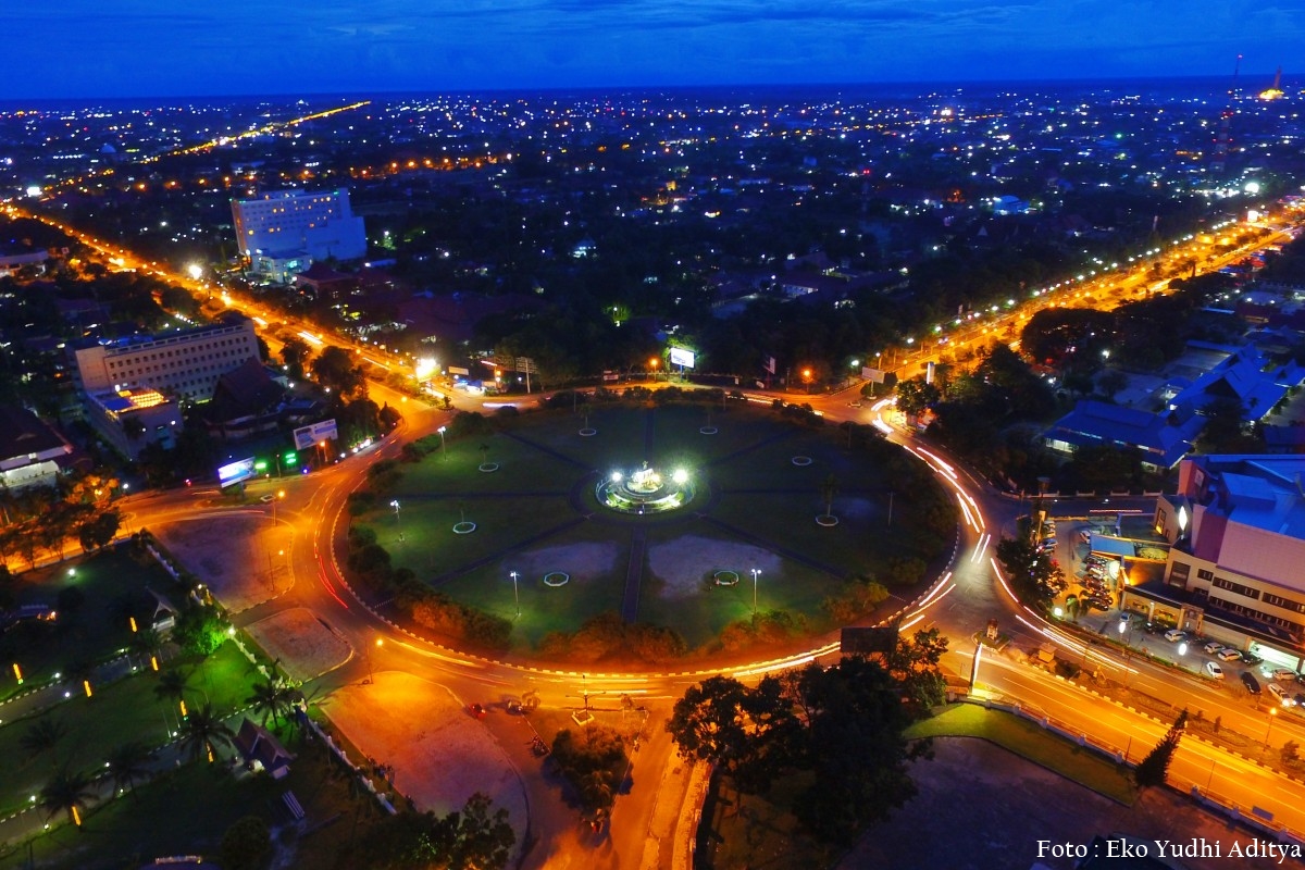 Ini Dia Pemandangan Indahnya Kota Palangka Raya Malam Hari Ini Dia Pemandangan Indahnya Kota Palangka Raya Malam Hari