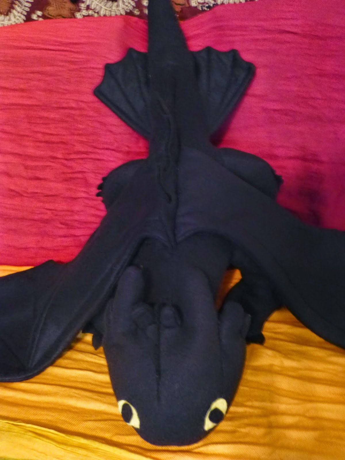 Mostly Nerdy Crochet: Toothless 2.0 Mostly Nerdy Crochet: Toothless 2.0