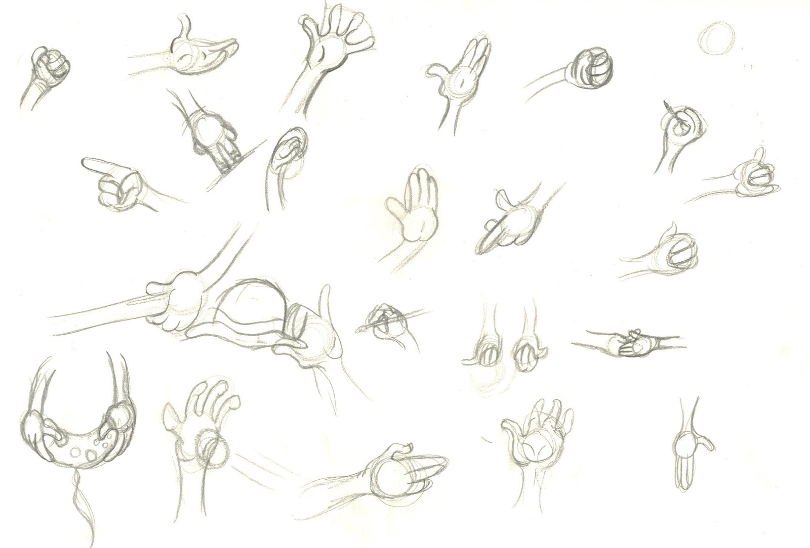 Drawing For Animation: Class Sketchbook - Hands