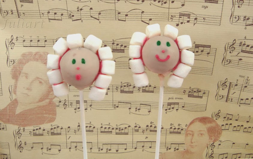 Juliart: Día de la Música: Cake pops y cupcakes musicales