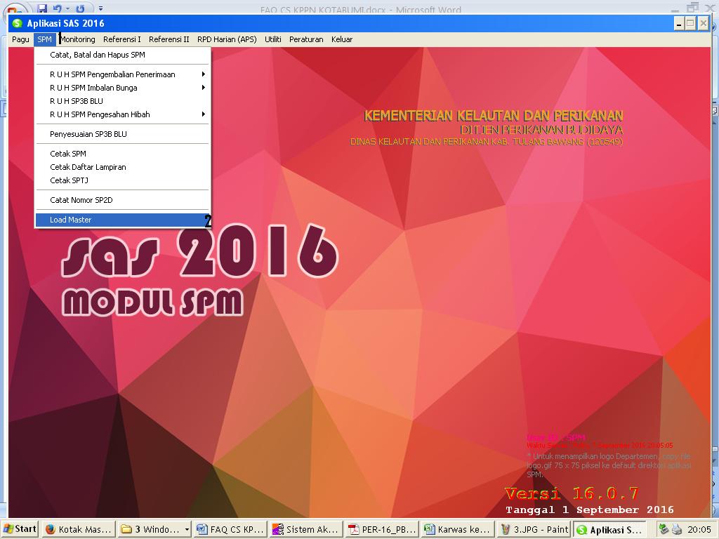 MBULIPA: PERBEDAAN Nilai Realisasi Pada Aplikasi SAS 2016