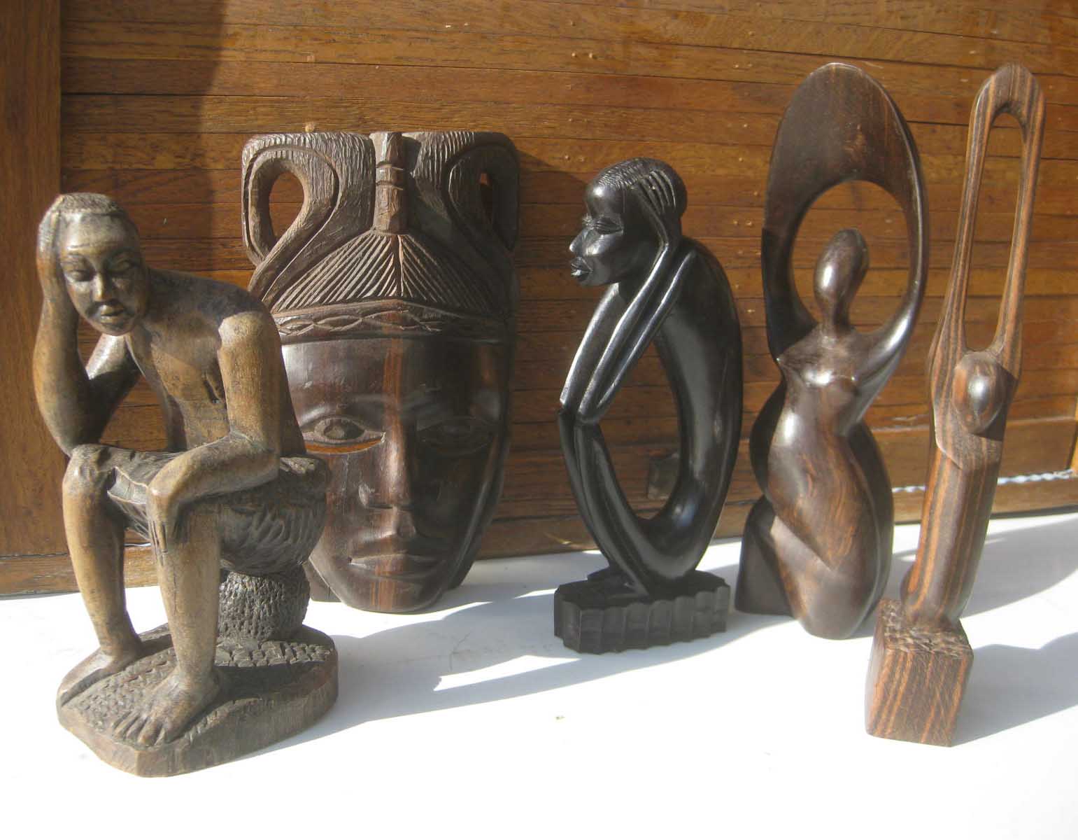 UHURU FURNITURE & COLLECTIBLES: SOLD - African Statues