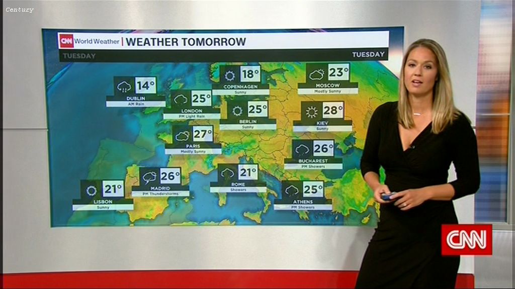Jennifer Gray - 07 May 18 - CNN World Weather