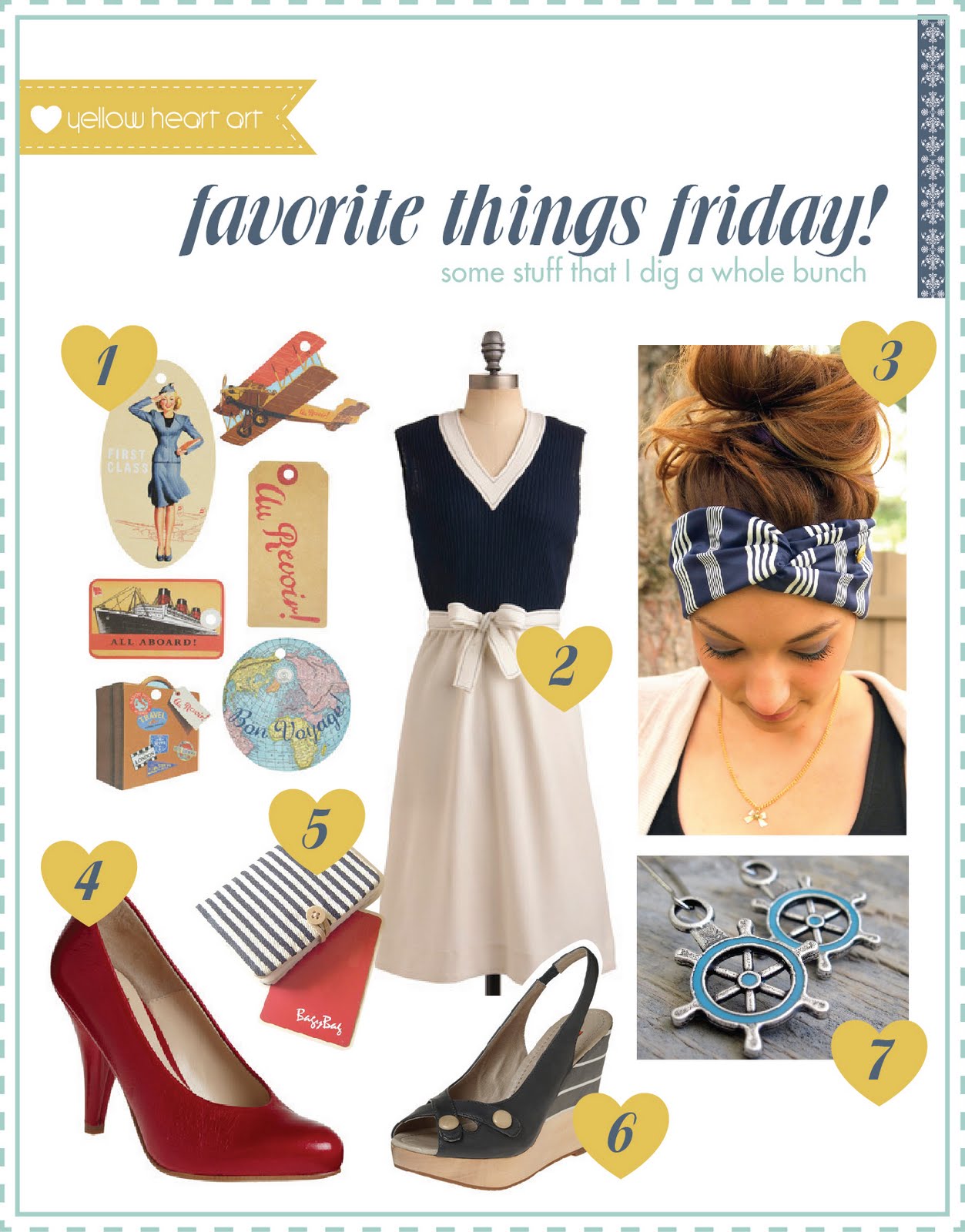 Yellow Heart Art: Friday Faves! Waddup