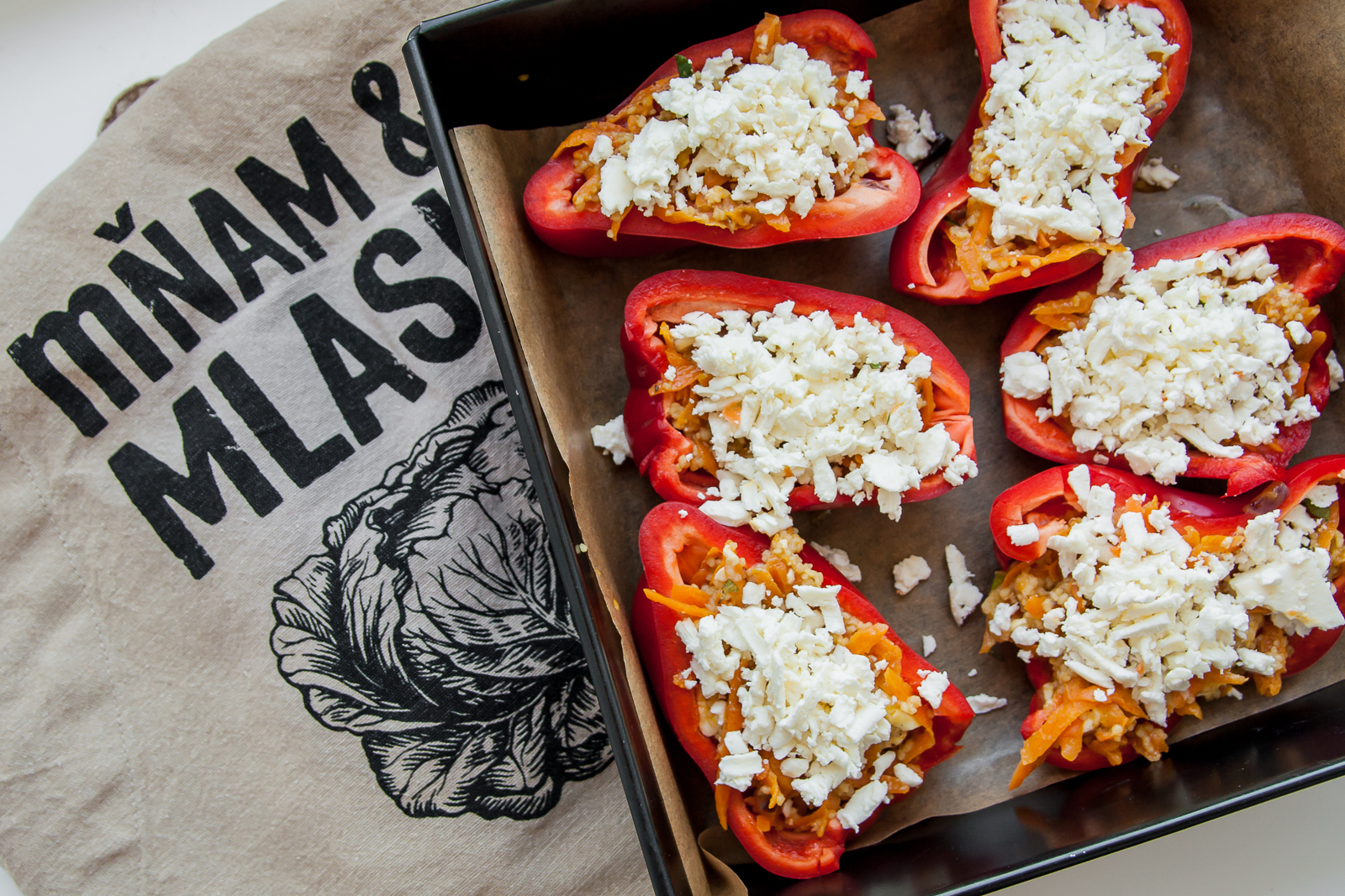 Má to šťávu!: Plněné zapečené kapie