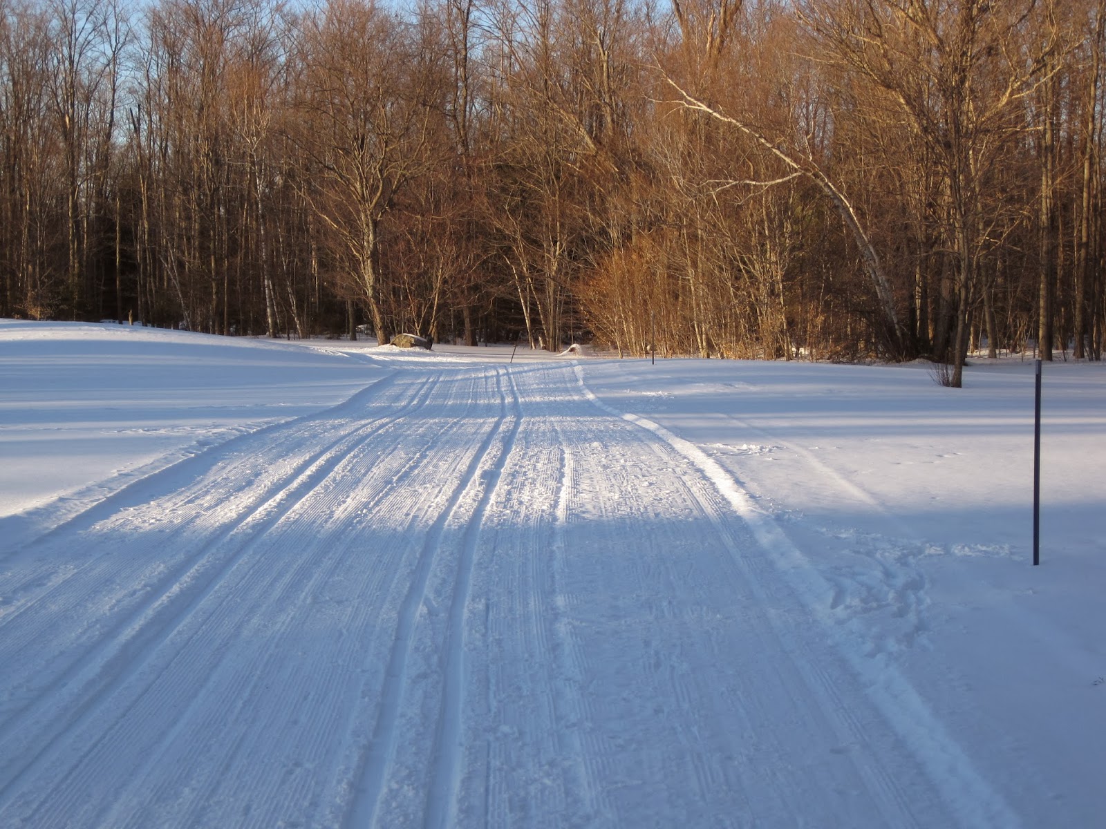 Skiing and Snowshoeing at the Tupper Lake Country Club to Big Tupper ...