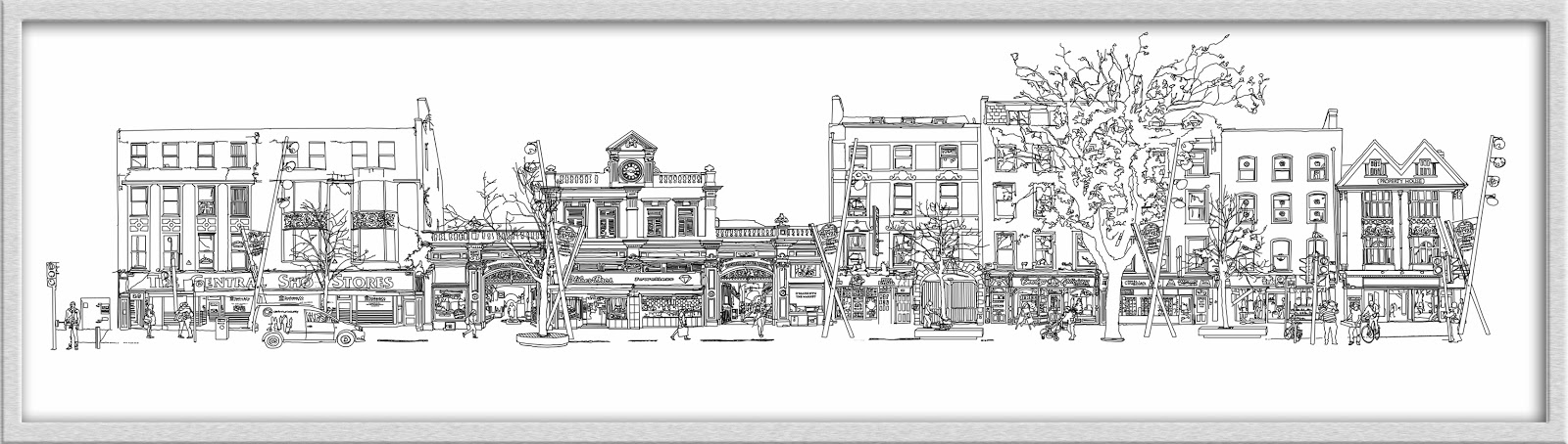 Artwork : Linescapes An introduction into line drawing