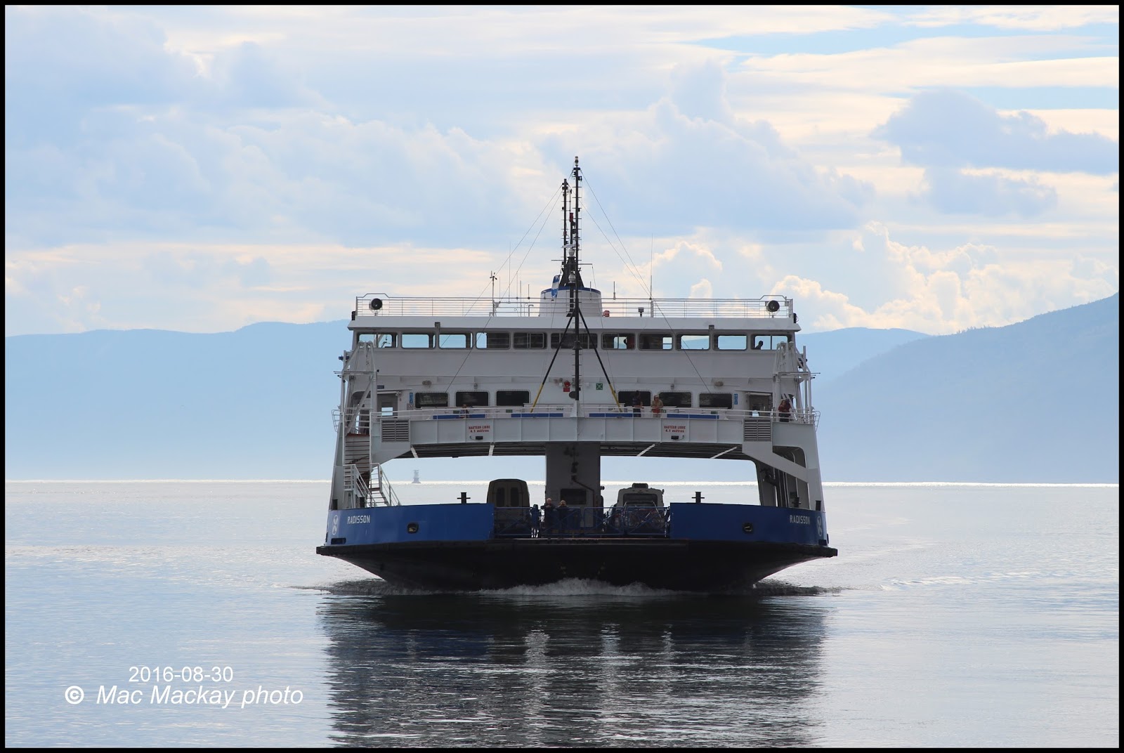Navigation Québec: poste # 65 traversier Radisson