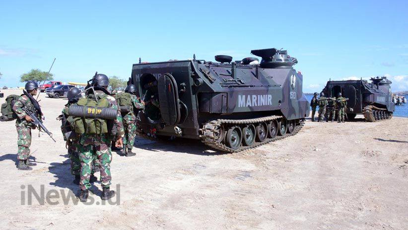 Garuda Militer: [Foto] Prajurit Korps Marinir Indonesia Latihan ...