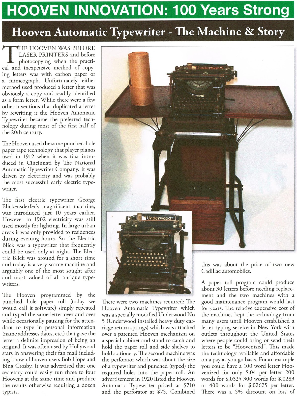 oz.Typewriter: Give the Man His Dues: Thomas McCall and the Hooven ...