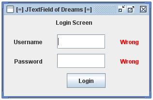SEMINAR PROJECT: JTextField