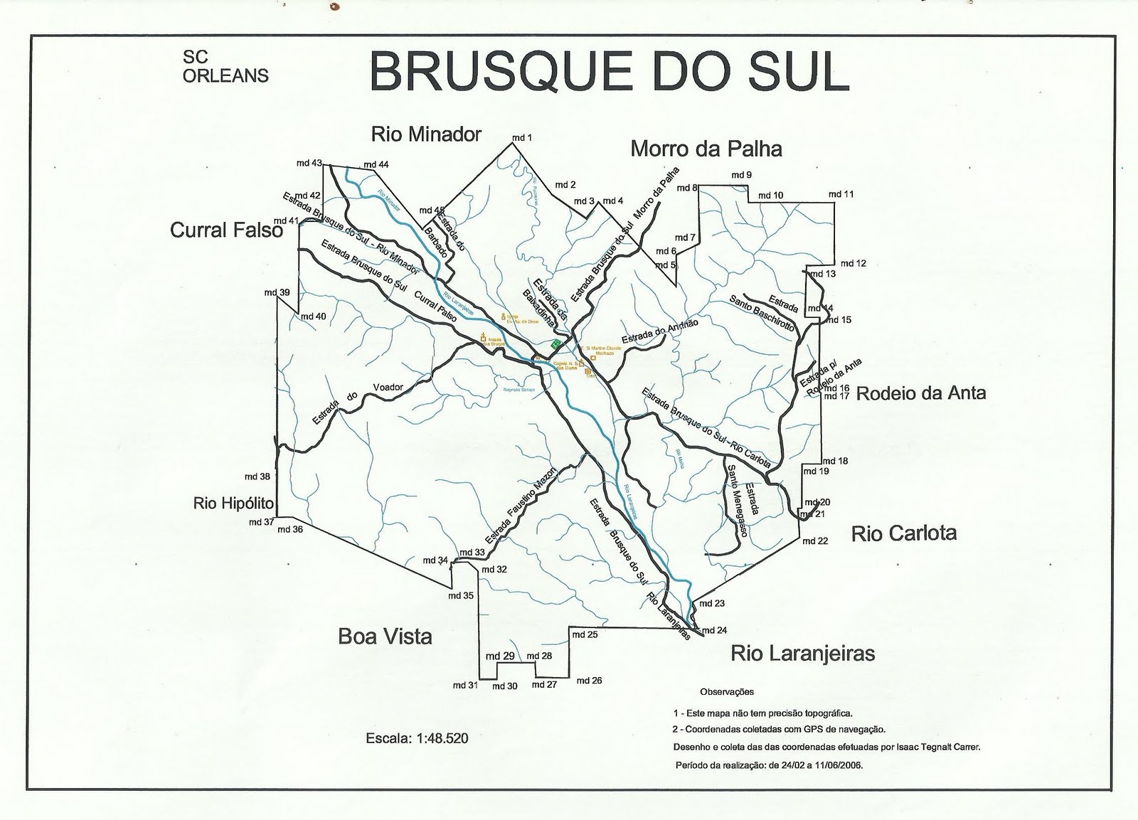 Comunidade de Brusque do Sul: Nossa História