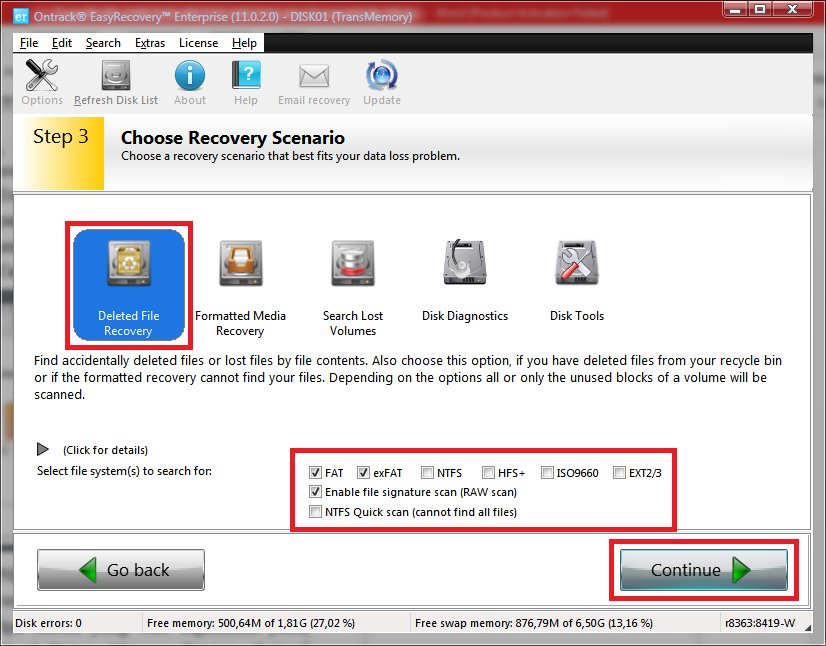 DIGITAL EVIDENCE: Recovery Files Menggunakan Ontrack EasyRecovery ...