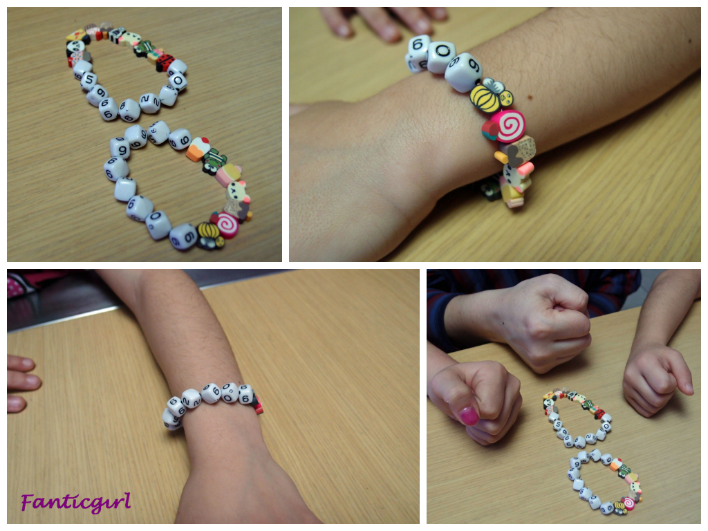 FANTICGIRL: PULSERAS DE NÚMEROS: ¡NO TE PIERDAS!