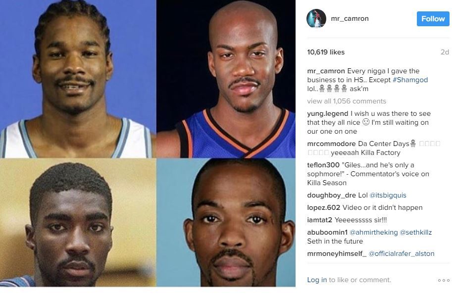 Cam'ron Calls Out Stephon Marbury & Other NY Streetball Legends on IG ...