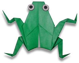 Traditional Origami: Frog | Paper Origami Guide