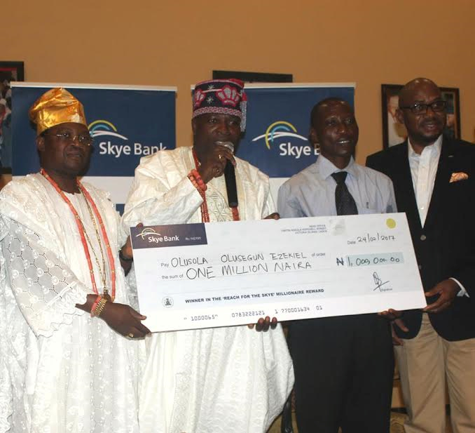 Be a millionaire today with Skye Bank’s ‘reach for the Skye Reward ...