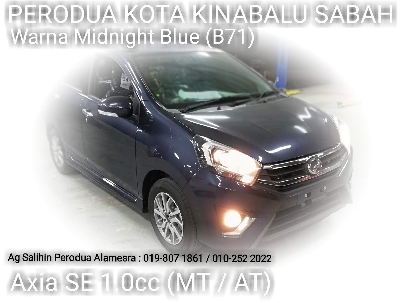 Ringkasan Variasi Kereta Axia dan Senarai Warna Axia 2019