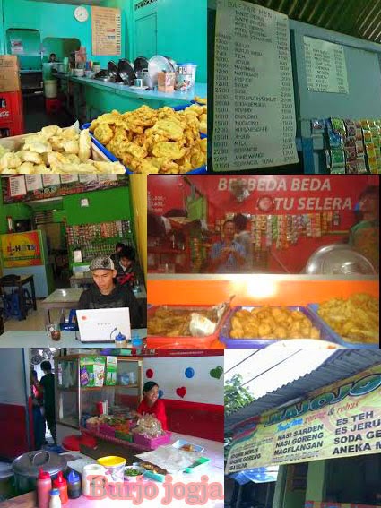Burjo "Cheap Restaurant" Yogyakarta | Visit To Indonesia